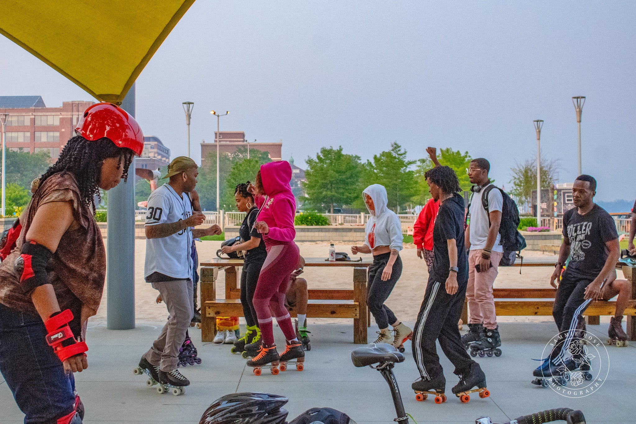 Roller Skating on the Detroit Riverfront Returns for Its 6th Year ...